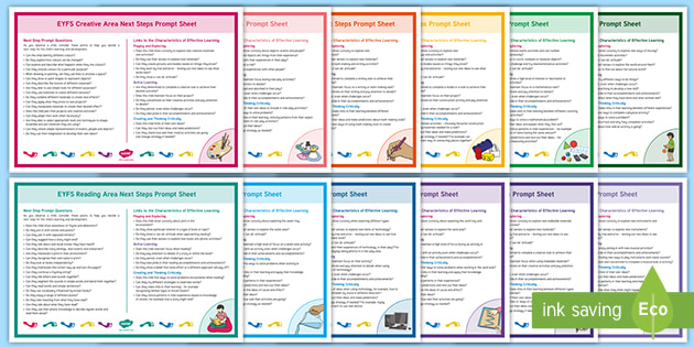 EYFS Continuous Provision Reception FS2 Next Steps Resource Pack