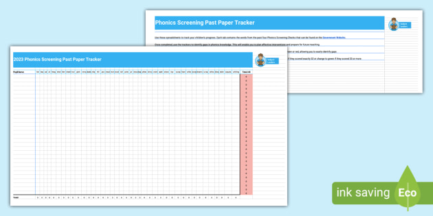 Phonics Trackers | twinkl.ca