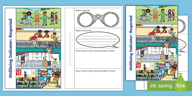 First Level Wellbeing Indicator Respected Flap Activity