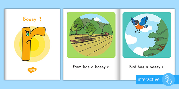 Bossy R Emergent Reader eBook