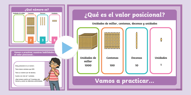 Hojas De Trabajo De Valor Posicional, Varillas Y Valor Posicional