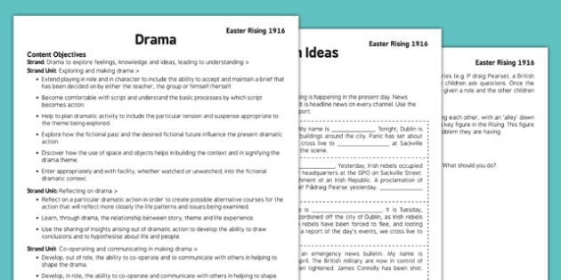 1916 Rising Drama Pack (teacher made)