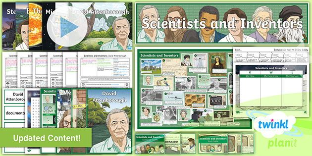 Scientists and Inventors Year 5 Unit Pack (teacher made)