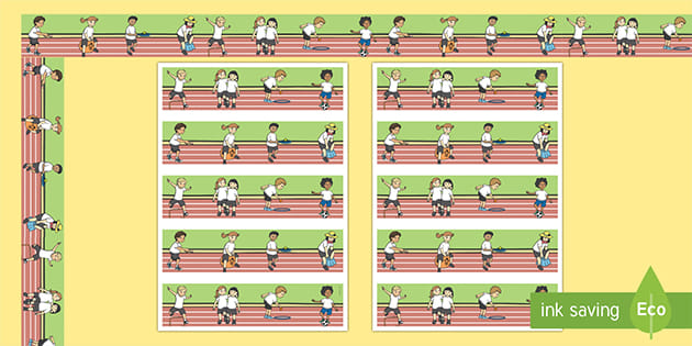 Sports Day Display Border