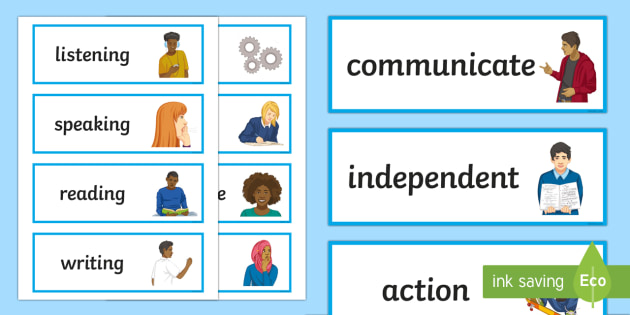 Skills Word Cards
