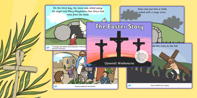 The Easter Story Sequencing Ordered Polish Translation