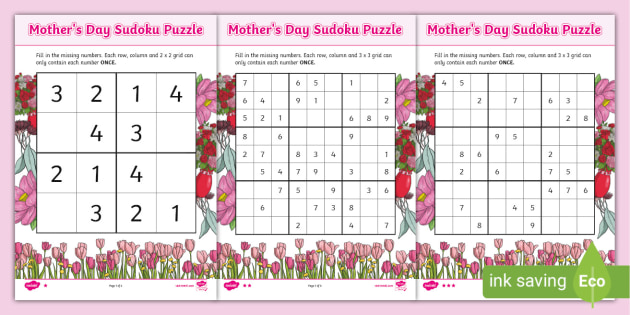 Sudoku Games | twinkl.com.au