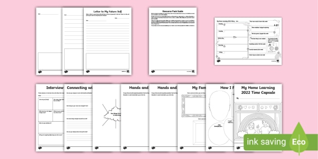 Coronavirus Time Capsule Resource Pack (teacher made)