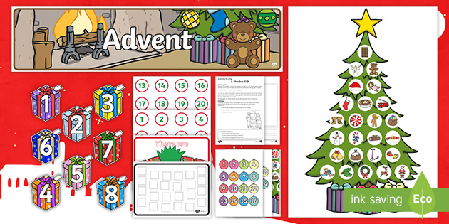 Getting Ready for Christmas Resource Pack (teacher made)