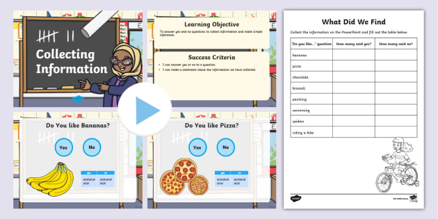 Foundation Collecting Data PowerPoint (teacher made)