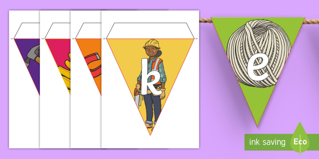 * NEW * Tinkering Table Display Bunting - EYFS, Early Years