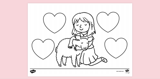 FREE! - Love Colouring Page | Colouring Sheets