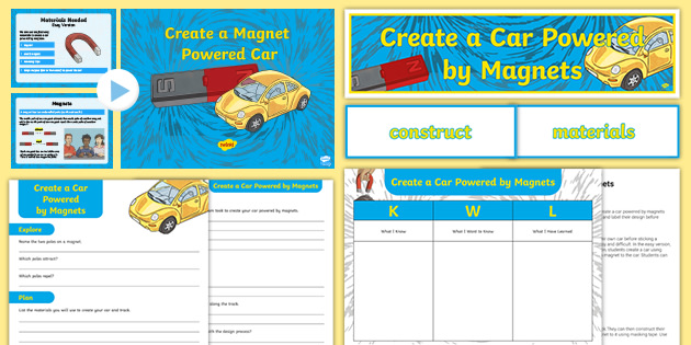 Create a Car Powered by Magnets Pack