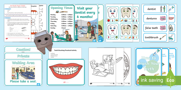 Dental Health Week Role Play Pack (teacher made)