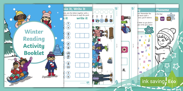 Early Reading Winter Booklet