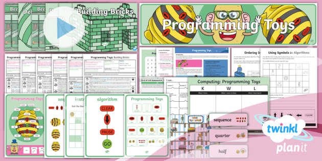 Computing: Programming with ScratchJr Year 1 Unit Pack