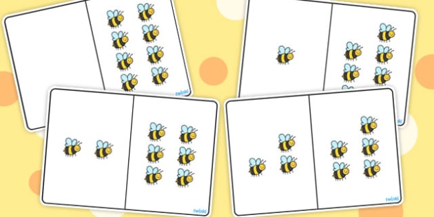 FREE! - Bee Counting Number Bonds to 8 (teacher made)