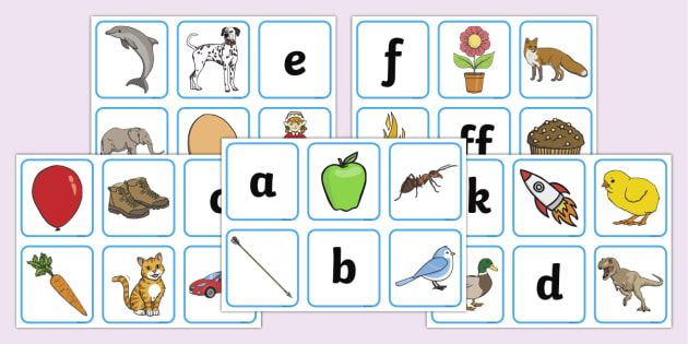 FREE! - Phase 2 Phoneme And Letter Matching Cards