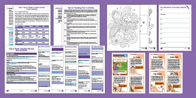 FREE! - Year 3 Term 3 Week 4 Remote Home Learning Pack | Twinkl
