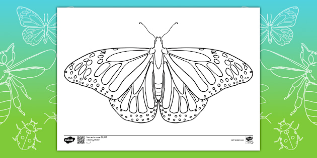 Monarch Butterfly Coloring Pages Monarch Butterfly Coloring Pages For