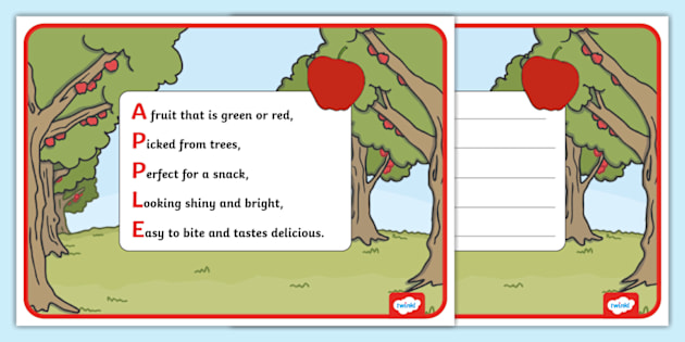 Acrostic Poems Templates | twinkl.co.uk