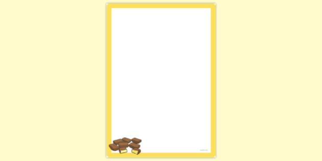 FREE! - Pineapple Lumps Page Border | Page Borders | Twinkl