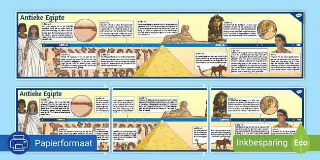 Antieke Egipte Tydlyn (teacher made)