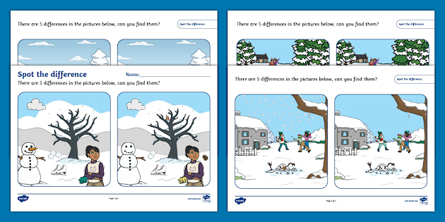 Spot the Differences | twinkl.co.uk