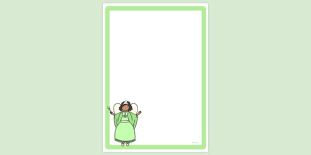 FREE! - Fairy Godmother Page Border | Page Borders | Twinkl