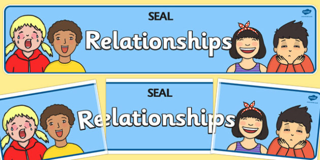 FREE! - Relationships Display Banner (SEAL) (teacher made)