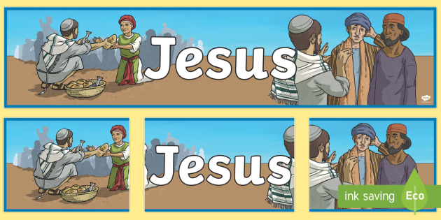 Jesus Display Banner