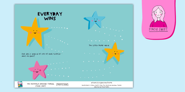 FREE! - Stacie Swift: Everyday Wins Worksheet (teacher made)