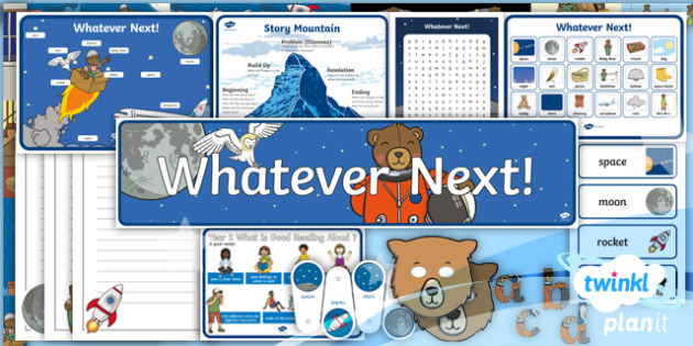 Space: Whatever Next! by Jill Murphy - Y1 Lesson Plan