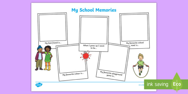 School Graduation Themed Writing Frame