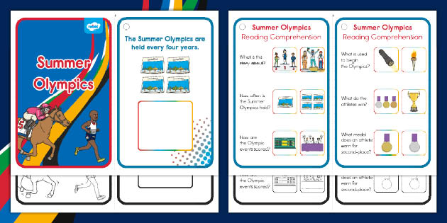 Summer Olympics Adapted Reading | Summer Olympic Resources