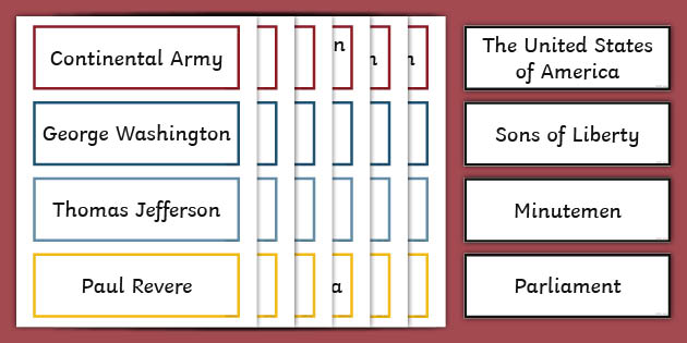 American Revolution Lessons | twinkl.com