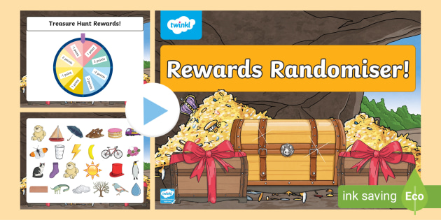 FREE! - Rewards Randomiser for Game Points (Teacher-Made)