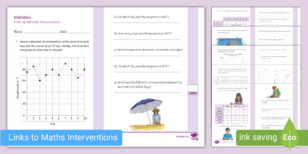 👉 Year 5 Statistics End-of-Strand Assessment