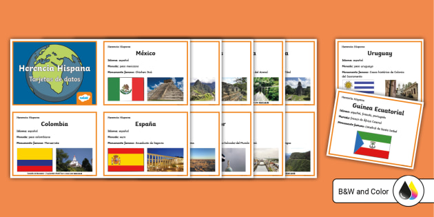 Hojas De Trabajo Sobre La Herencia Hispana Celebrate Mexican