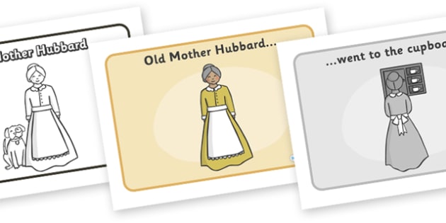 Old Mother Hubbard Sequencing