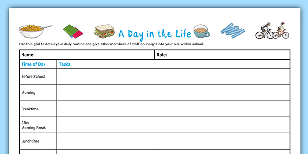 Staff Wellbeing A Day in the Life