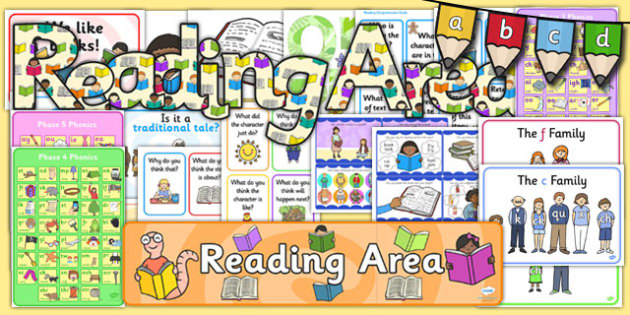 KS1 Reading Display Pack (creat de profesori)