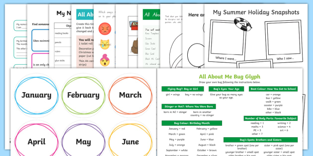 Year 3 First Week Back Activity Pack