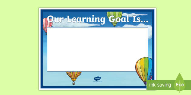 Bump It Up Wall Learning Goal Display Poster (teacher made)