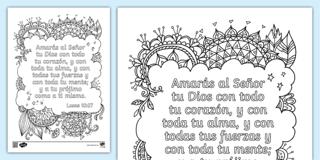 El buen samaritano Coloring Pages paginas para colorear Spanish Bible ...