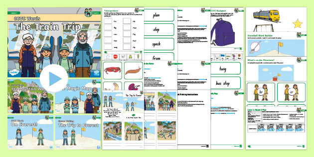 Phonics: Level 4: Week 2: Weekly Lesson Pack (teacher made)