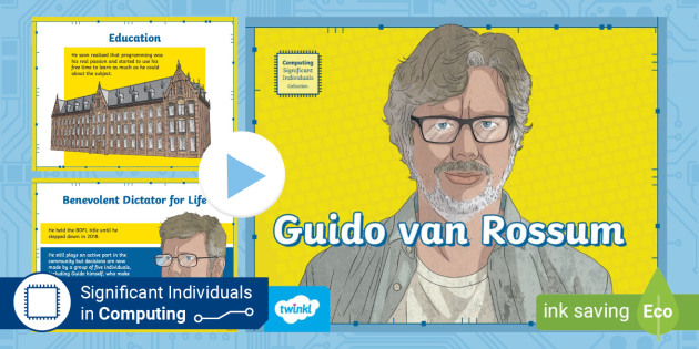 Guido Van Rossum PyCon US On X: "Let's Welcome Guido Van Rossum, Our