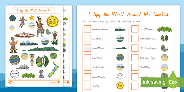 I Spy The World Around Me