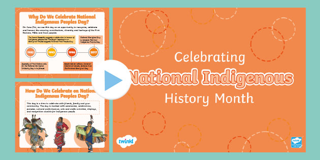 National Indigenous People's Day PowerPoint - Grades 4-6