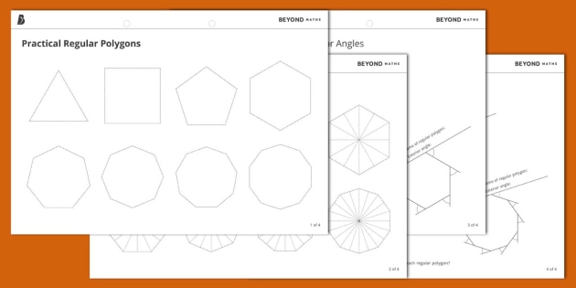 👉 Practical Regular Polygons Worksheet